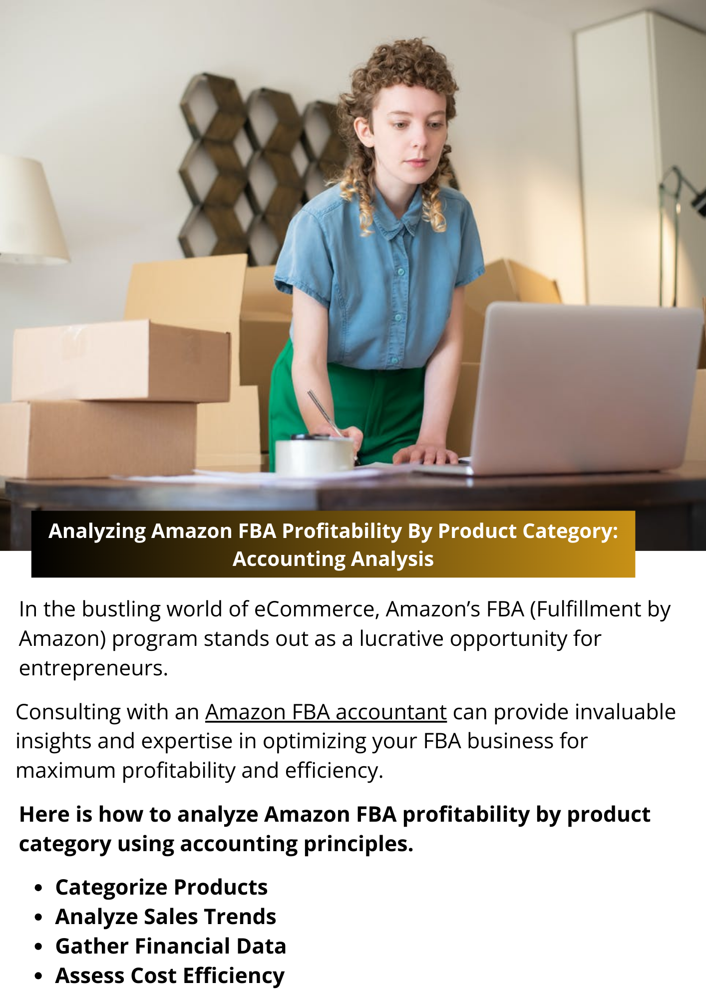 Analyzing Amazon FBA Profitability By Product Category: Accounting ...