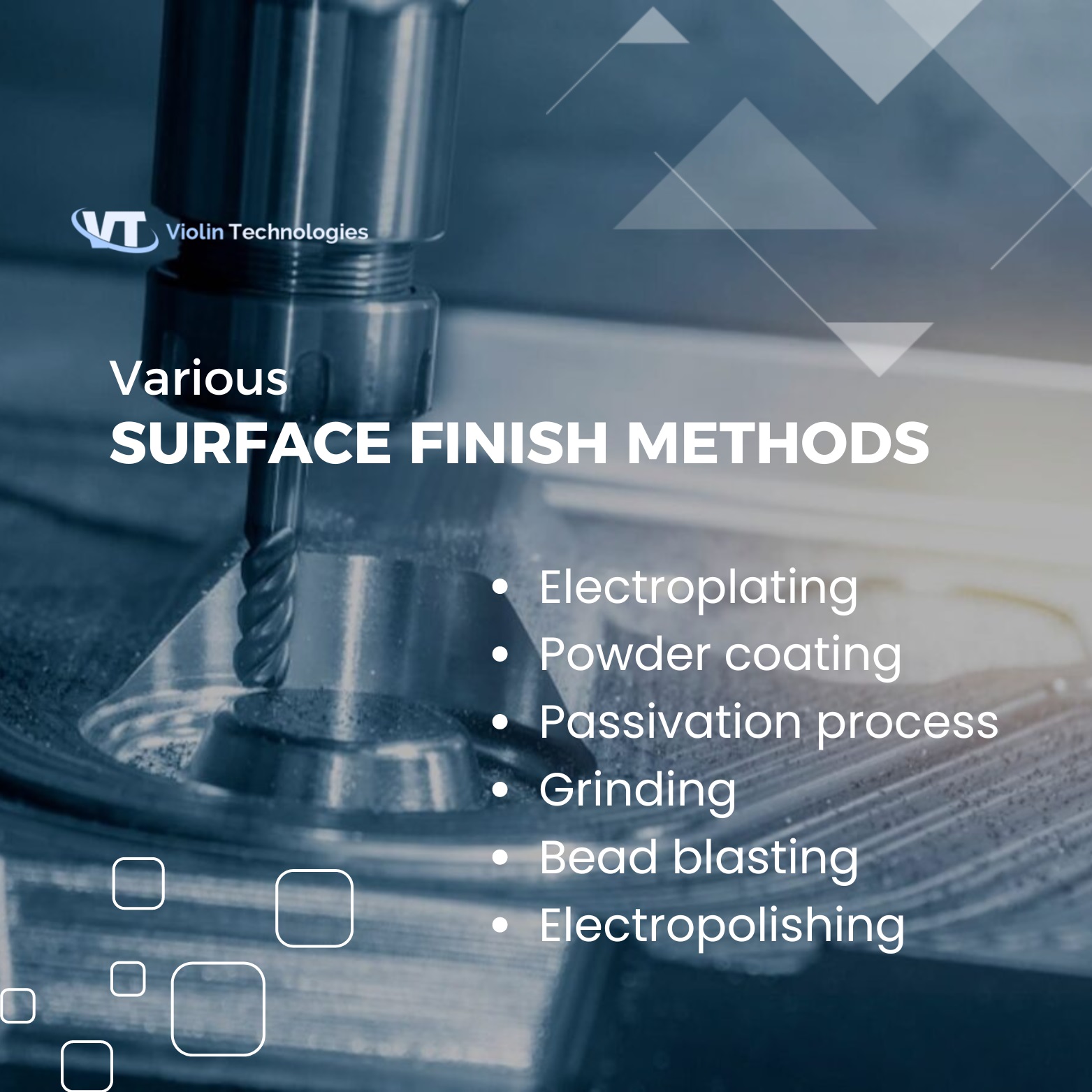 Various Methods for Surface Finish in CNC Machining | ViolinTec - Gifyu