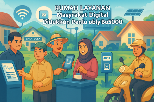 Bos5000: RUMAH LAYANAN Masyarakat Digital Terdepan