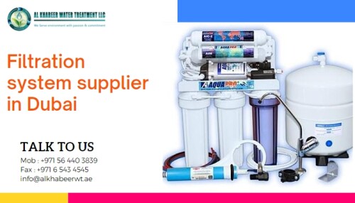 Filtration system supplier in Dubai - Gifyu