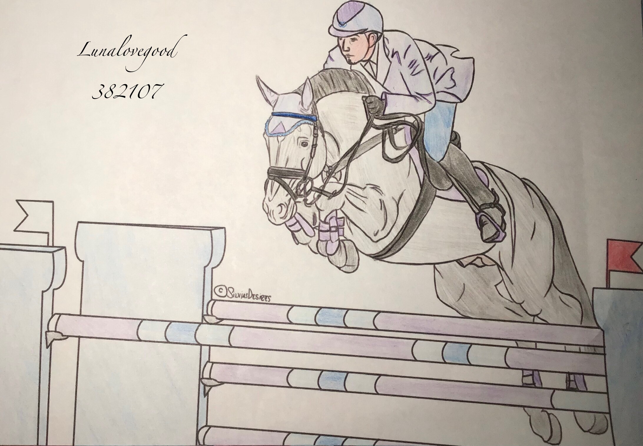 Horse Eden : Off To The Races - Over-It Jumper Stakes - Art Contest